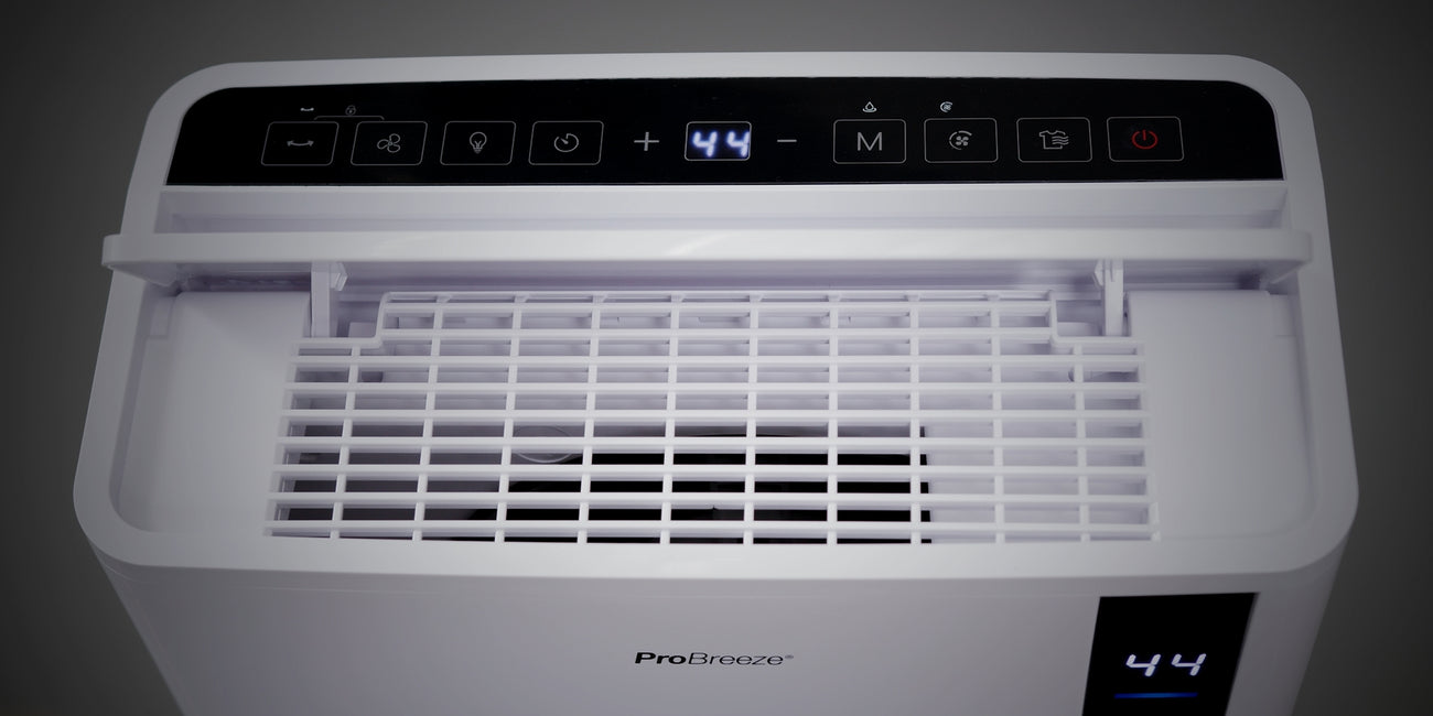 Déshumidificateur premium 20L avec mode séchage spécial en un clic | Livraison gratuite | Pro Breeze